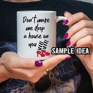 Don't Make Me Drop A House on You Svg File 3 Color Svg File Wizard of ...