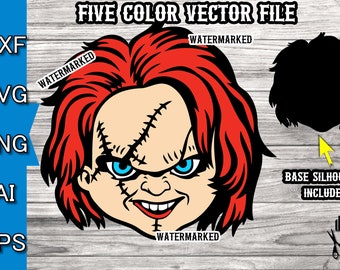 Chucky Face - Etsy