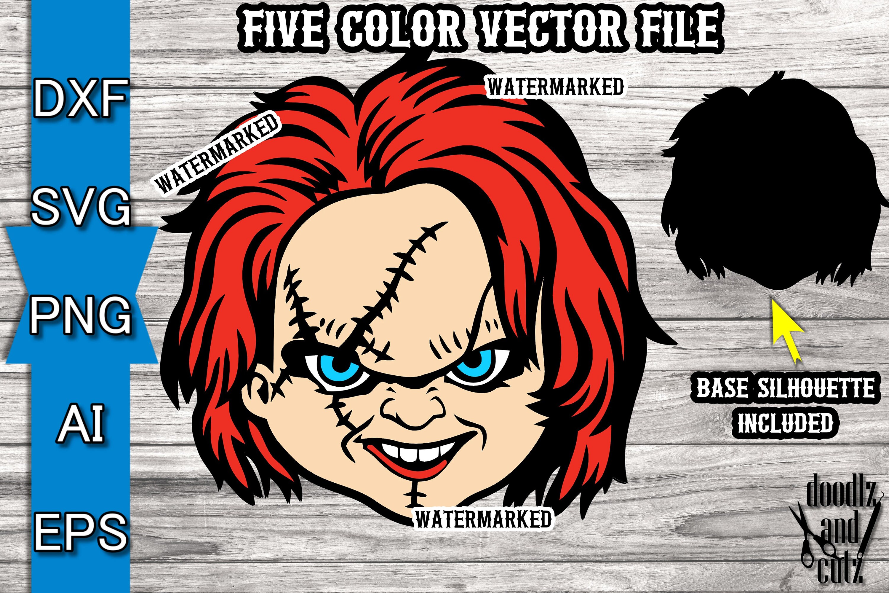 Chucky Stencils