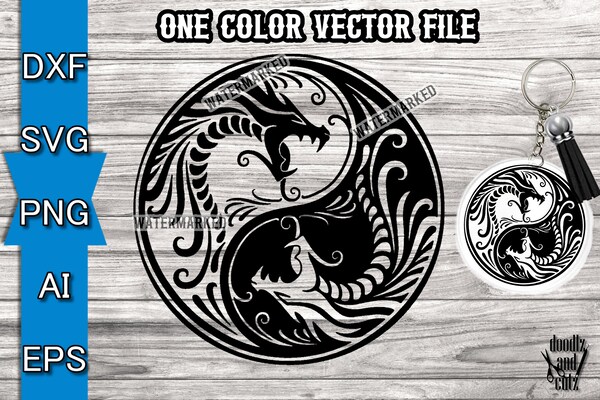 Yin Yang Svg Bundletaoism Svgtai Chi Svgyin Yang Clipart - Etsy Canada