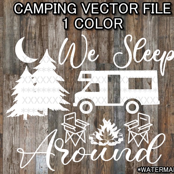 We Sleep Around Svg - Etsy