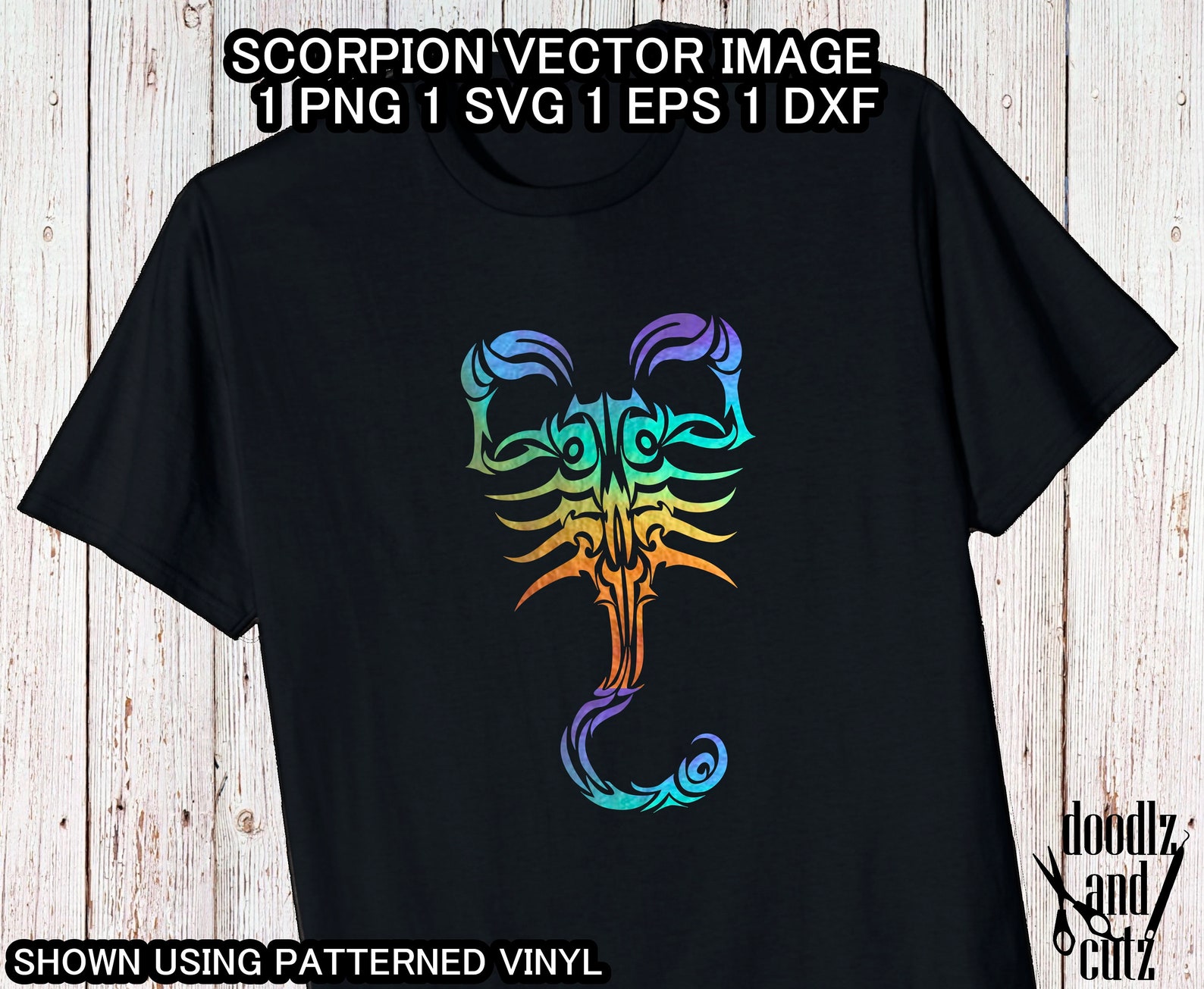 Scorpion SVG Cutting Vector File Png Svg Dxf Eps Ai File - Etsy