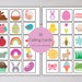 Easter Bingo, Printable Easter Games, Spring Bingo Cards, Kids Easter ...