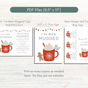 You've Been Mugged Office Printable, I've Been Mugged Coworker Game ...