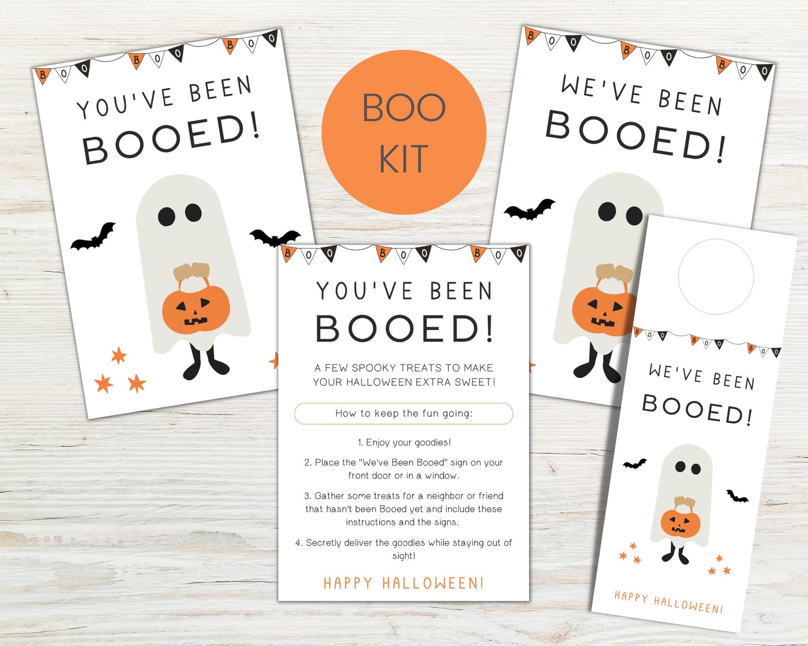 You've Been Booed Printable Youve Been Booed Kit - Etsy