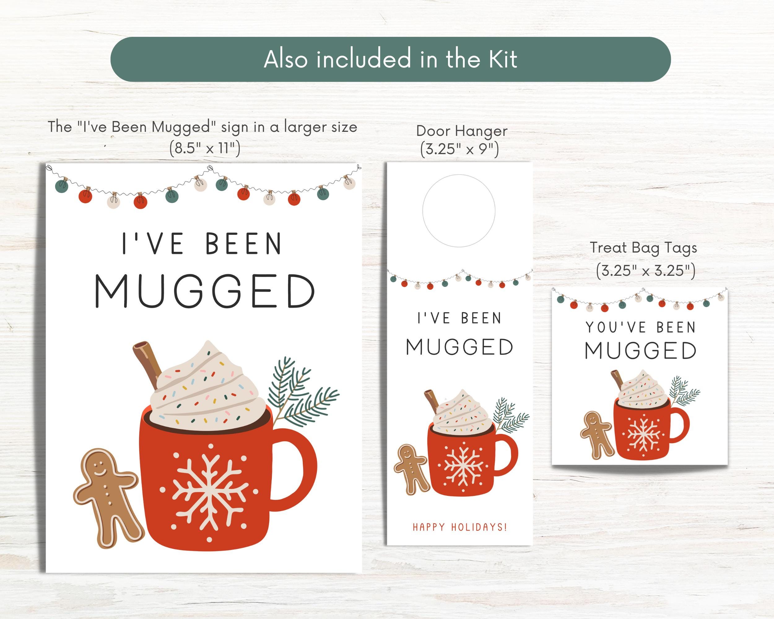 You've Been Mugged Office Printable, I've Been Mugged Coworker Game ...