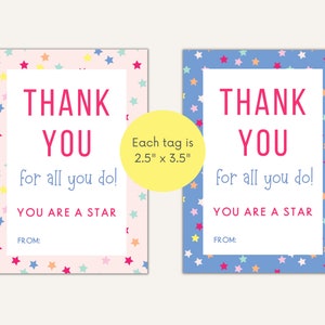 Printable Teacher Appreciation Gift Tag, Cards, Printable, Teacher ...