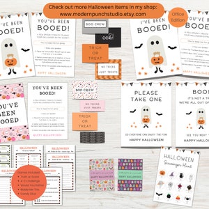 I've Been Booed Coworker Game, I've Been Booed at Work Printable, You ...