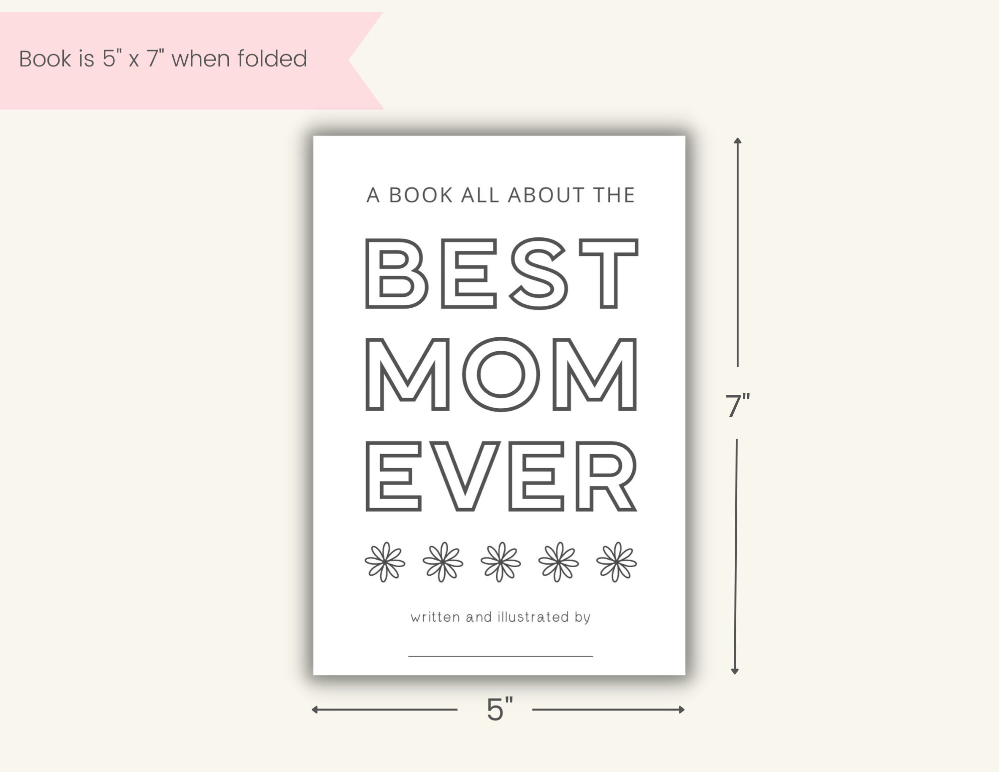 All About My Mom Printable Book Mother's Day - Etsy