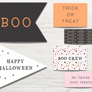 You've Been Booed Printable, You've Been Booed Kit, Halloween Tags ...