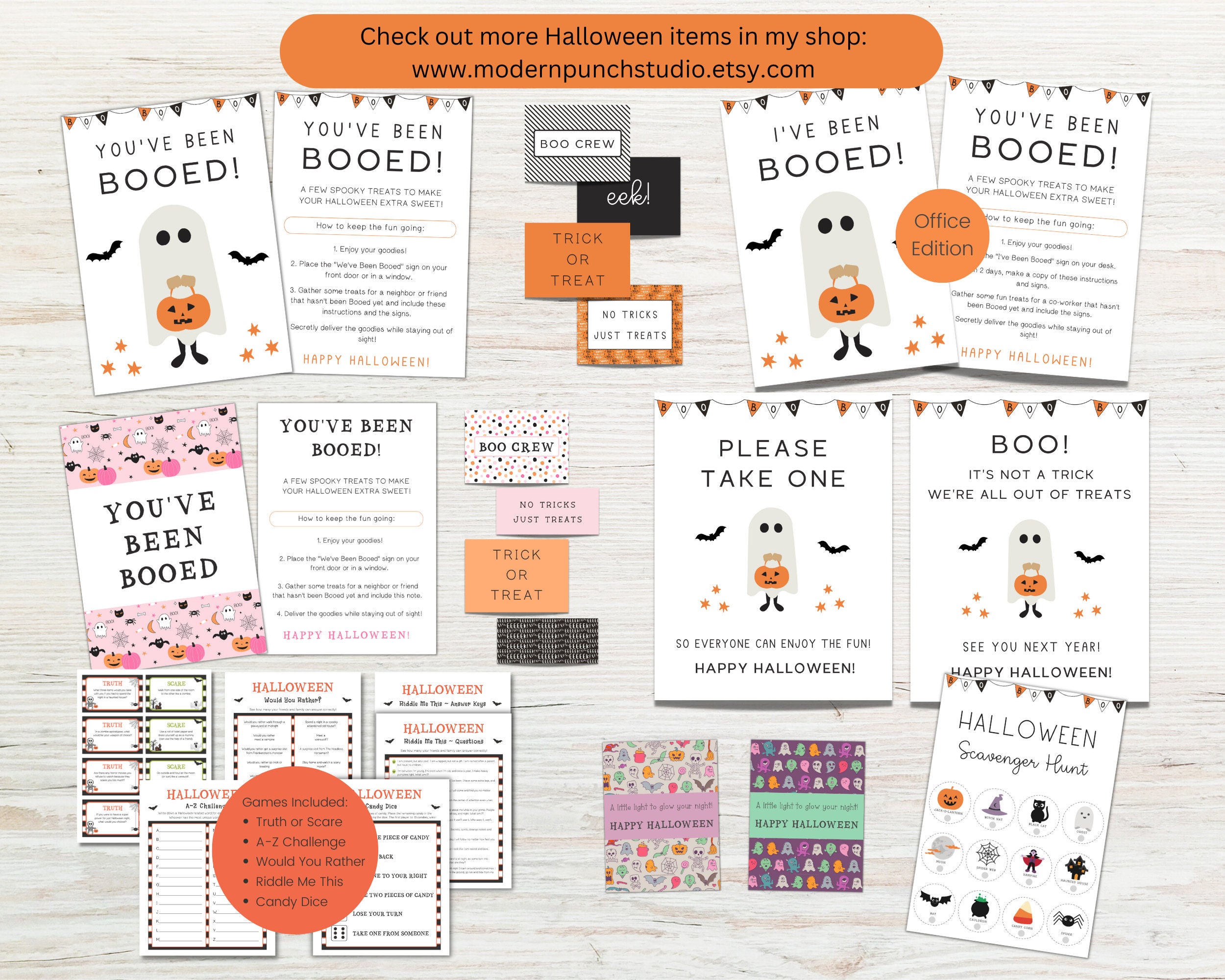 You've Been Booed Printable Youve Been Booed Kit - Etsy