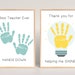 Teacher Appreciation Handprint Art, Handprint Teacher Appreciation Card ...