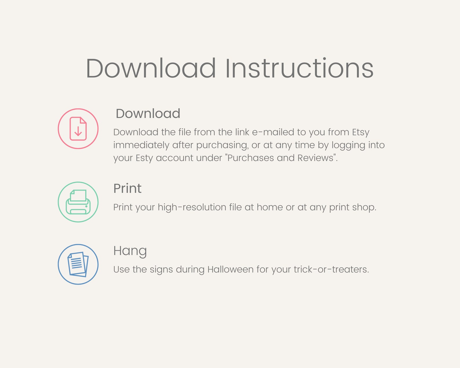 Please Take One Sign Halloween Printable Out of Candy Sign - Etsy