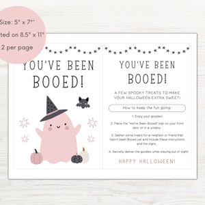 You've Been Booed Printable, Youve Been Booed Kit, Neighborhood ...