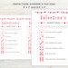 Valentine's Day Candy Dice Game, Printable Valentine's Day Game ...
