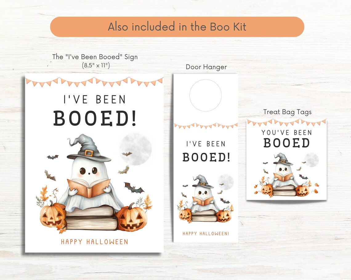 You've Been Booed Teachers Printable, Teacher Boo Basket, Crew, Tag ...