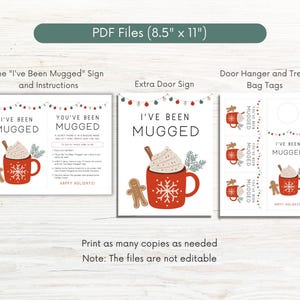 You've Been Mugged Office Printable, I've Been Mugged Coworker Game ...