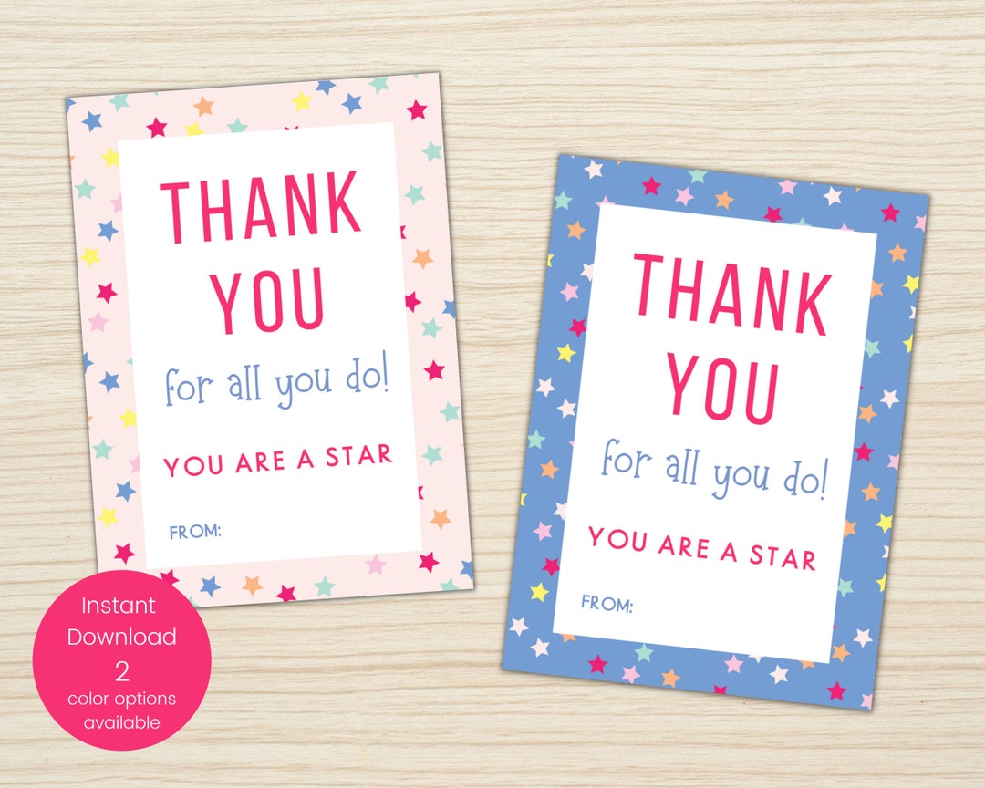 Printable Teacher Appreciation Gift Tag, Cards, Printable, Teacher ...
