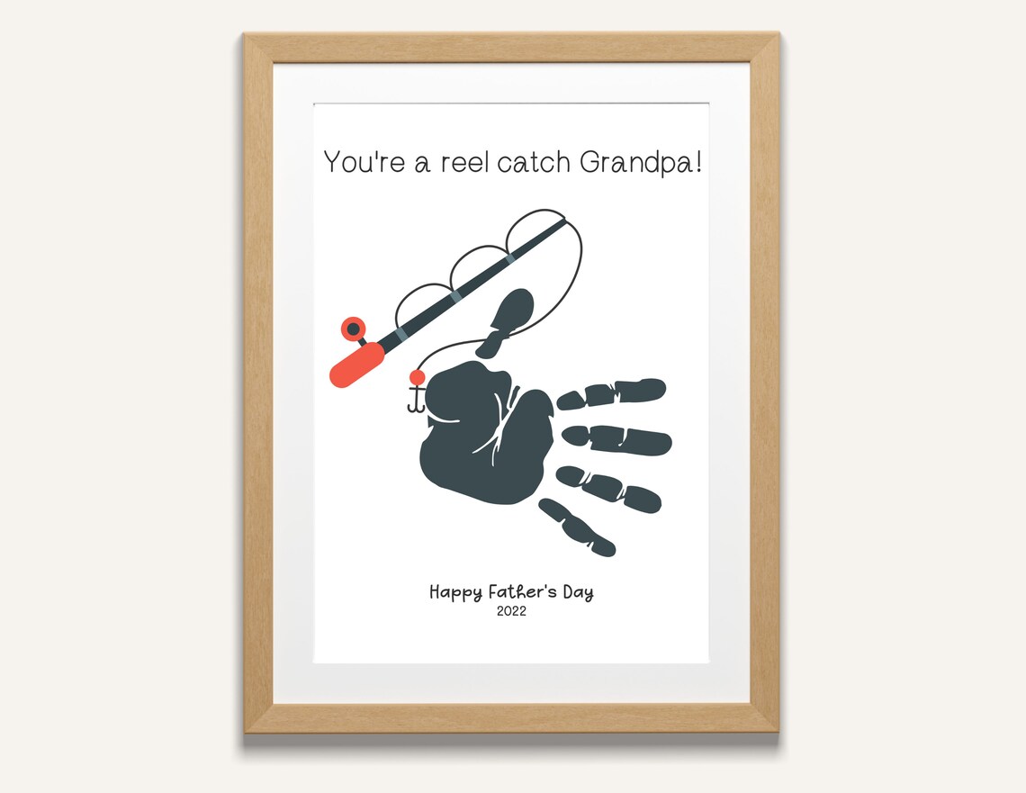 Father's Day Gift for Grandpa You're a Reel Catch - Etsy