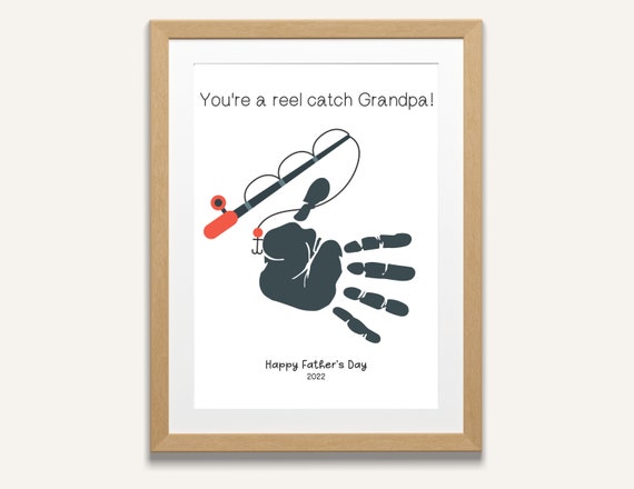 Father's Day Gift for Grandpa You're a Reel Catch - Etsy