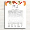 Thanksgiving Scavenger Hunt Printable for Kids, Indoor Outdoor ...