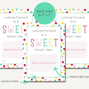 First Day of School Gift Card Holder Printable, Back to School Card ...