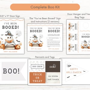 You've Been Booed Teachers Printable, Teacher Boo Basket, Crew, Tag ...
