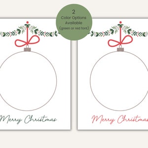 Christmas Handprint Art, Printable Christmas Handprint Craft ...