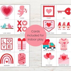 Valentine's Day Scavenger Hunt Printable, Valentine Game for Kids ...