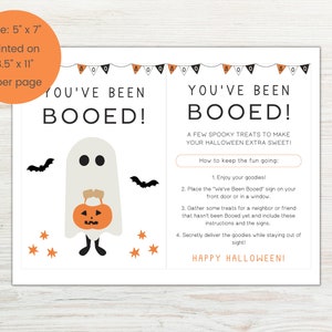 You've Been Booed Printable, Youve Been Booed Kit, Neighborhood ...