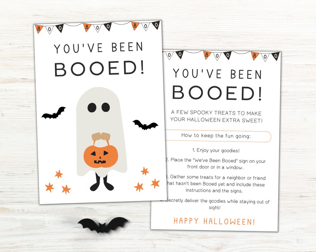 You've Been Booed Printable, Youve Been Booed Kit, Neighborhood ...