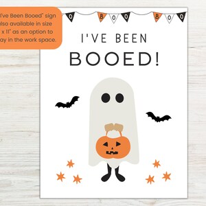 I've Been Booed Coworker Game I've Been Booed at Work - Etsy