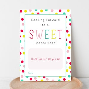 First Day of School Gift Card Holder Printable, Back to School Card ...