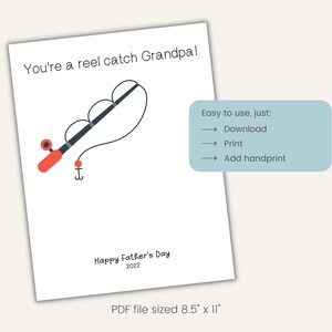 Father's Day Gift for Grandpa You're a Reel Catch - Etsy