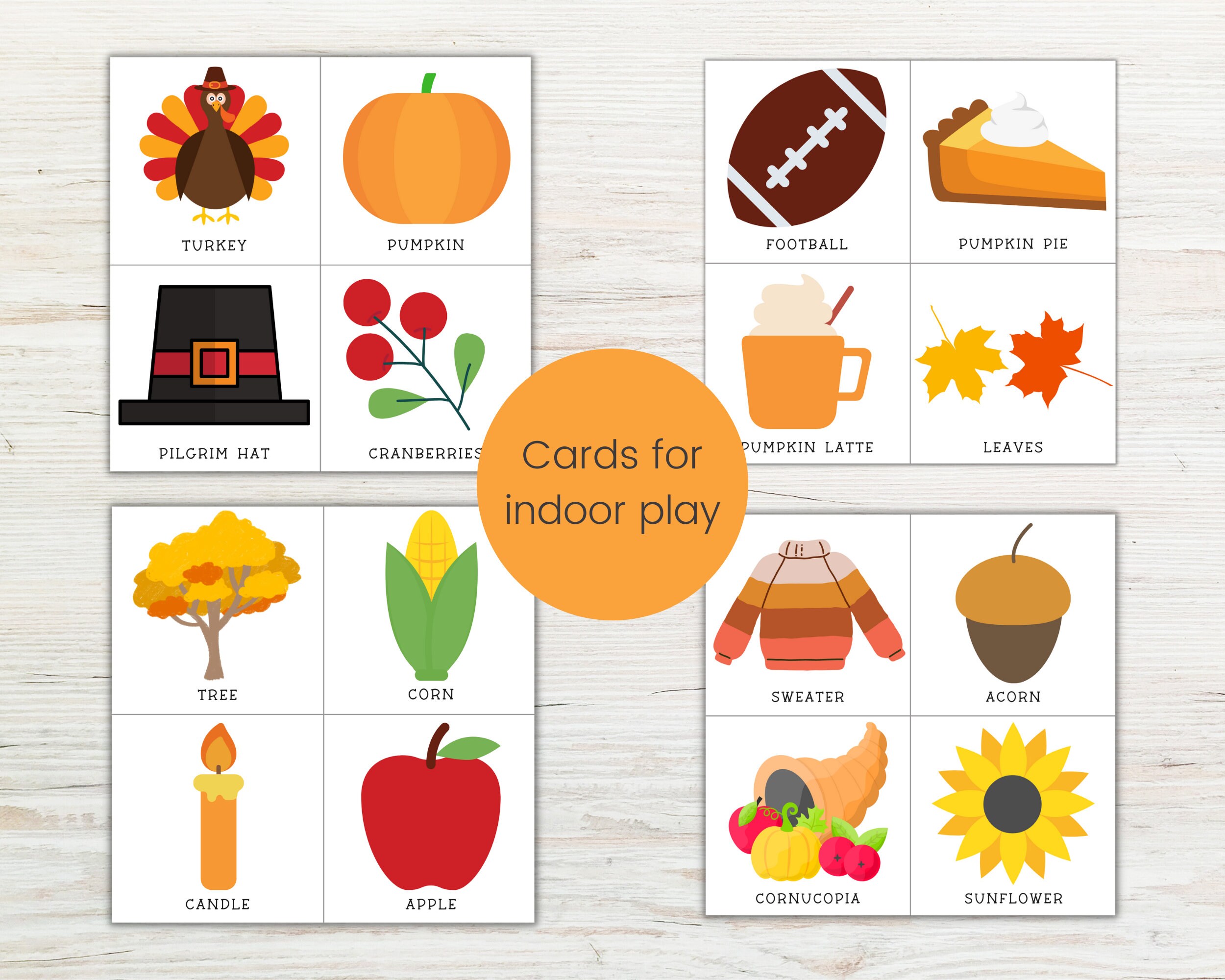 Thanksgiving Scavenger Hunt Printable for Kids Indoor - Etsy