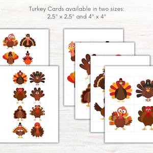 Turkey Scavenger Hunt Game for Kids, Thanksgiving Treasure Hunt, Turkey ...
