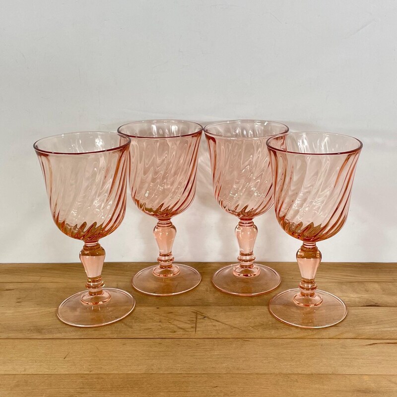 Pink Glassware - Etsy