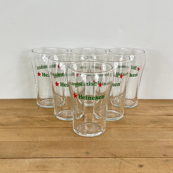 Heineken Glass - Etsy