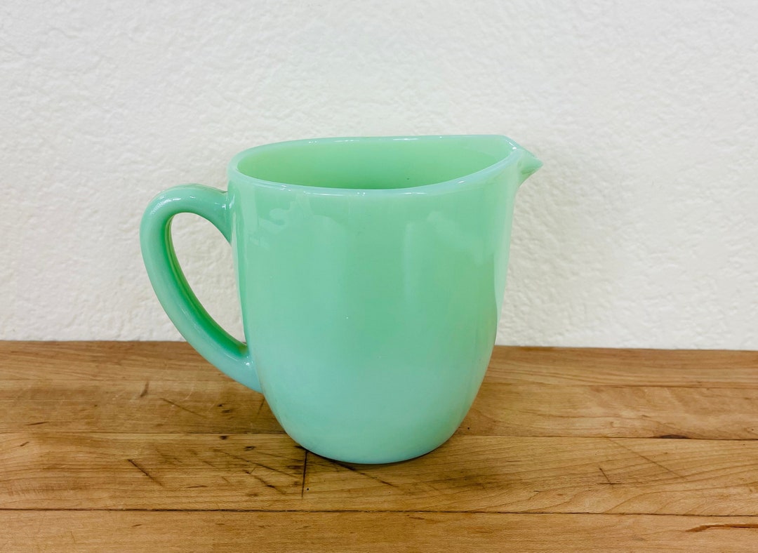 Fire King Jadeite 20 Ounce Milk Pitcher - Etsy