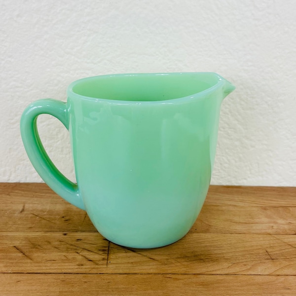 Jadeite Pitcher - Etsy