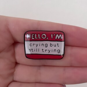 Hello I'm Mood Pins - Etsy