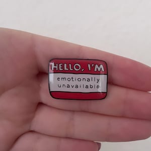 Hello I'm Mood Pins - Etsy