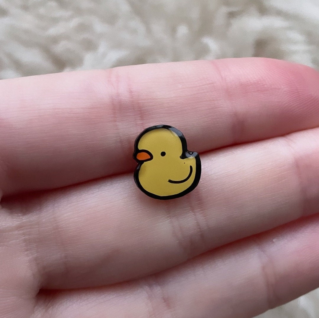 Rubber Duck Mini Pin / Rubber Duck - Etsy