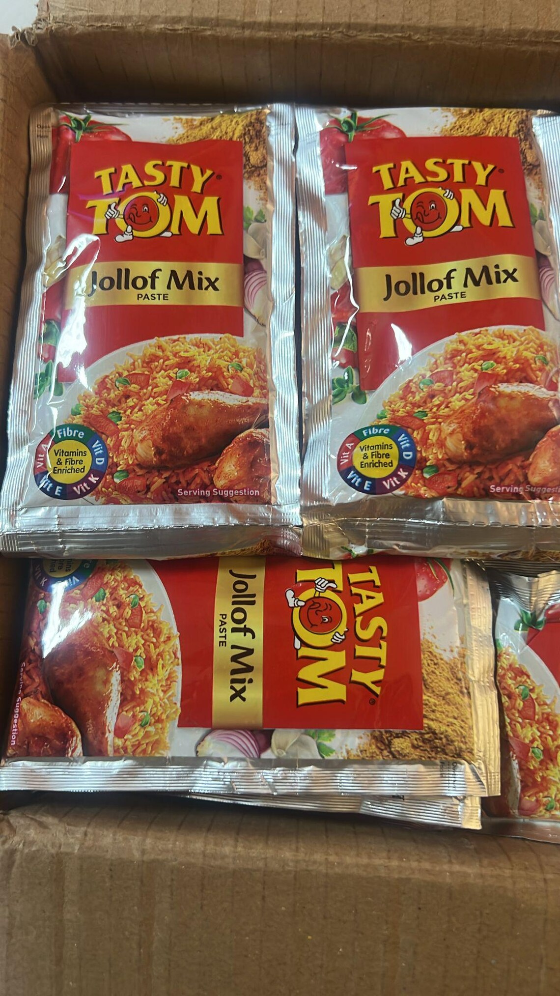 Tasty Tom Jollof Mix Tin Tomato - Authentic Nigerian Flavor | Iso ...