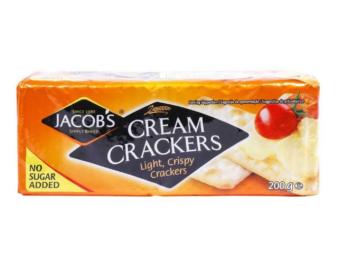 1950s Jacobs Cream Crackers Storage Tin. Retro Advertising Tins. Mid ...