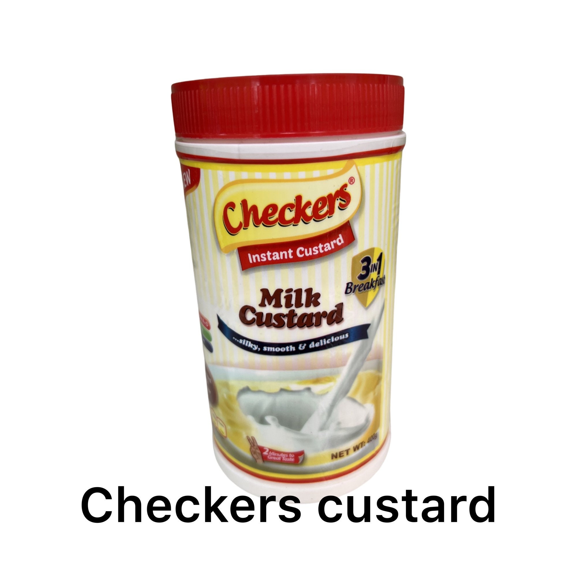 Checkers Milk Custard for 3in1 Breakfast | Etsy