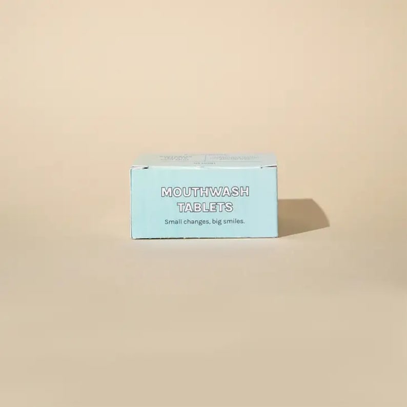 Mouthwash Tablets - Cool Mint - 124 Tablets - Etsy