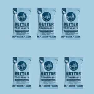 SMYLE Toothpaste Tablets With Fluoride 1 Month, 3 Months, 6 Months ...