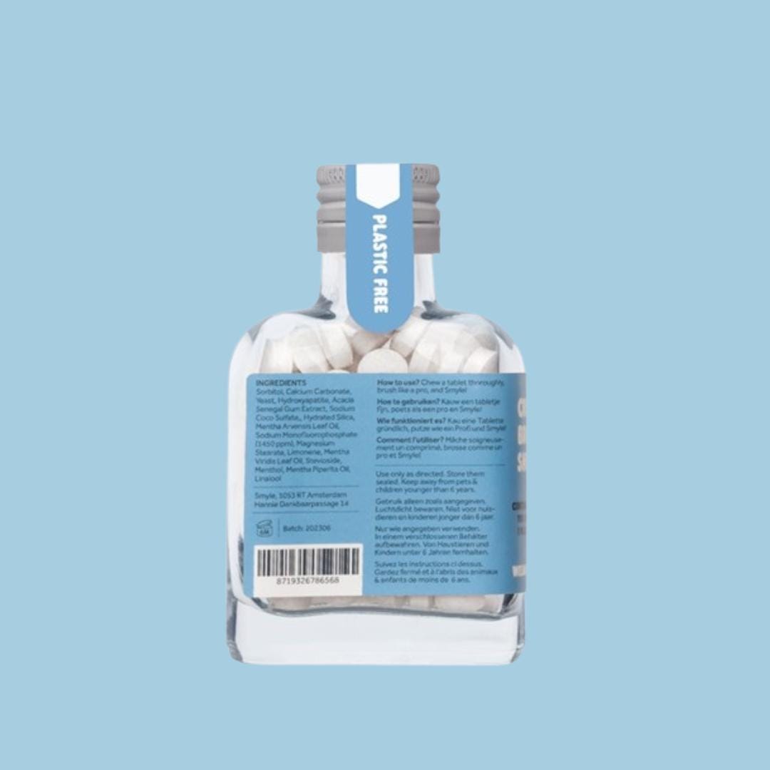 SMYLE Toothpaste Tablets With Fluoride (1 Month, 3 Months, 6 Months ...