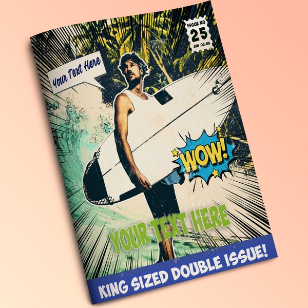 Custom Comic Book - Etsy